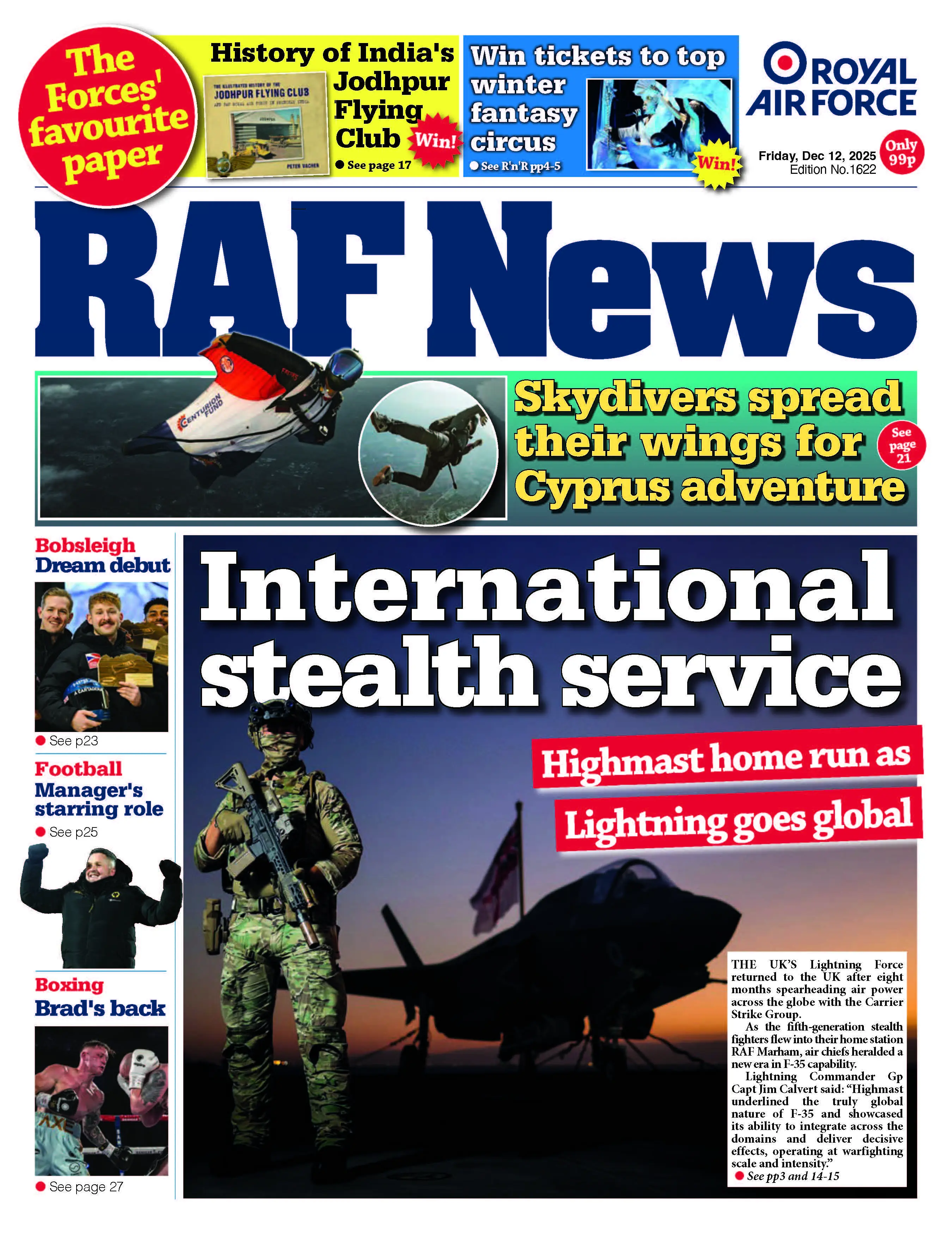RAF News | Official Voice Of The Royal Air Force