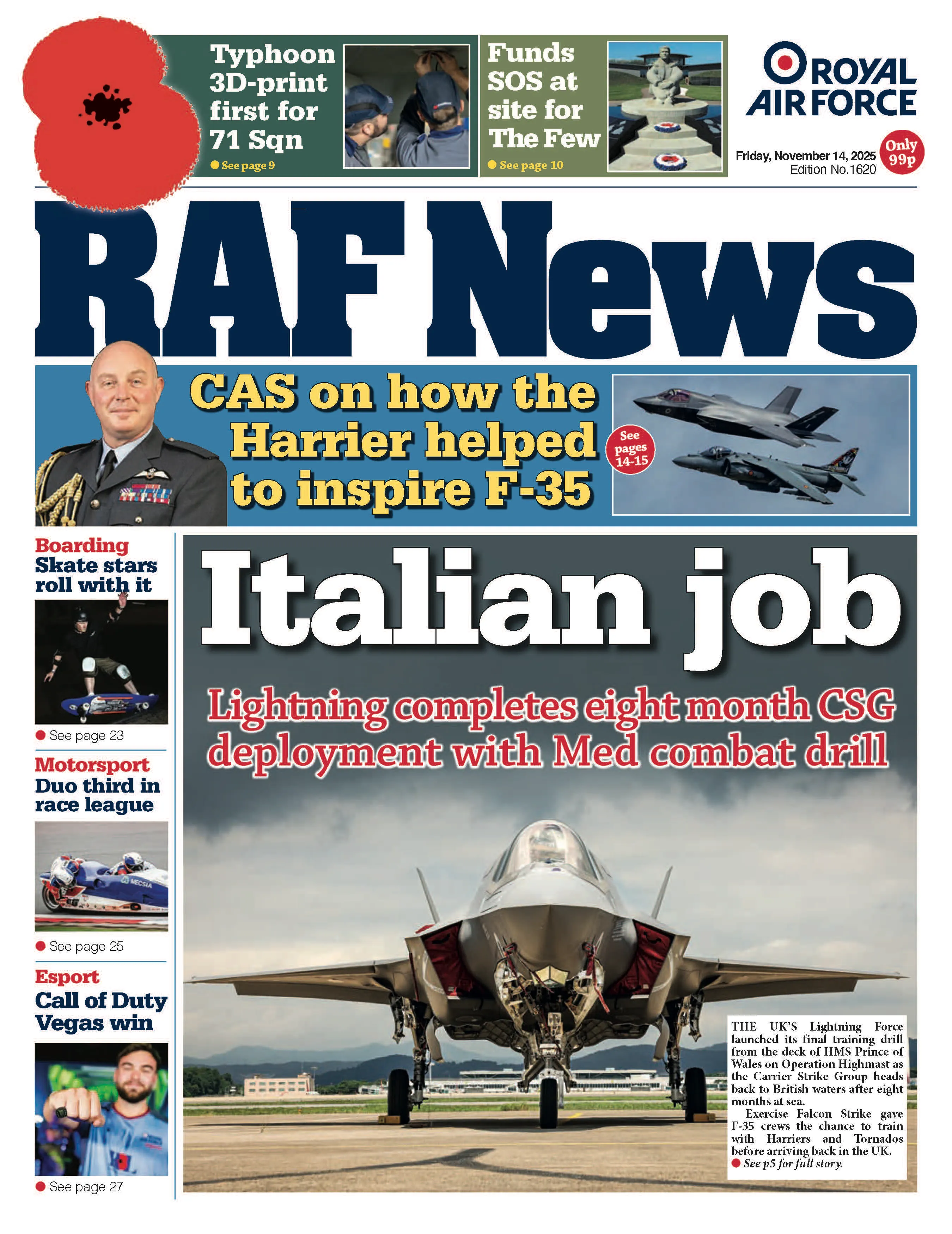 RAF News | Official Voice Of The Royal Air Force